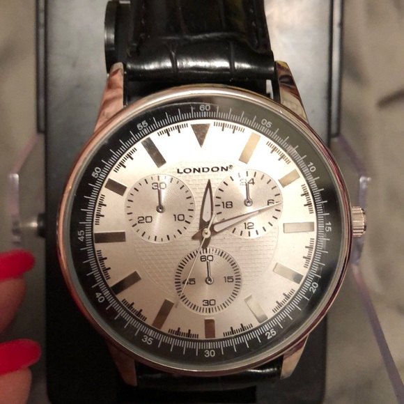 london | Accessories | New London Watches For Men Croc Or Stainless ...